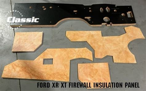 Ford Xr Xt Fairmont Falcon Front Firewall Under Dash Insulation Panel