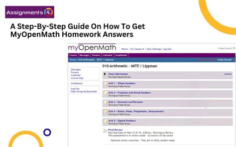 Assignments4u 💻 Stuck With Your Myopenmath Homework Weve Got Your Back Discover Smart