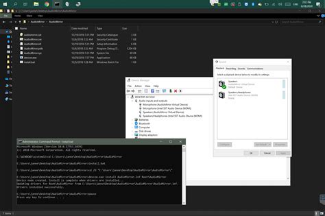 Github Jannesp Audiomirror An Audio Driver For Windows Only Tested On X That Works As