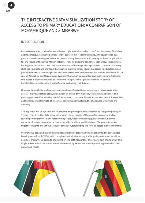 Interactive Data Visualization Story Flourish