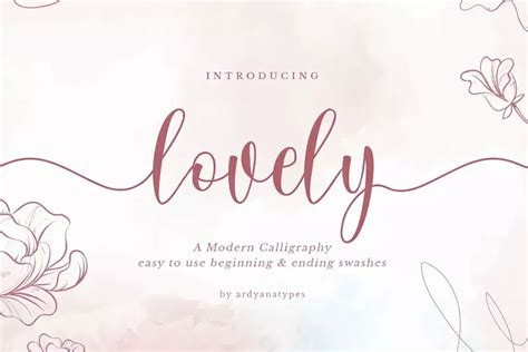 Lovely Script Font Free Download And Preview Deefont