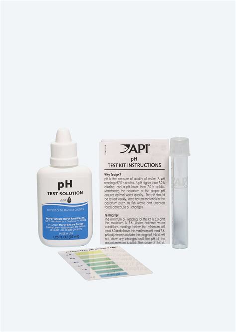Api Ph Test Kit