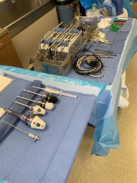 Lap Chole Mayo Stand And Back Table Setup Cstsetup