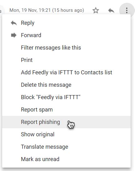 How To Report A Phishing Or Spoofed Email In Gmail Kimbley IT