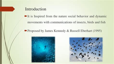 Solution Particle Swarm Optimization Algorithm In Artificial