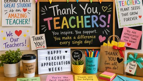Teacher Appreciation Week Ideas For Schools Edcircuit
