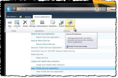Granting Permissions To The User Profile Service Application Using Powershell Waldek Mastykarz