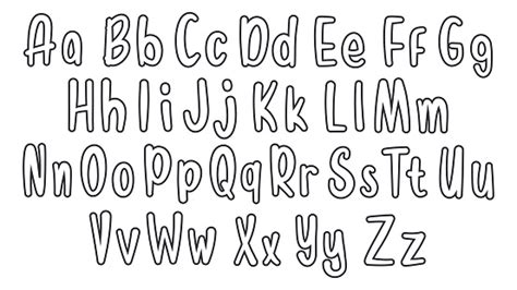 손으로 그린 알파벳 글꼴 세트입니다 간단한 윤곽 글자 손으로 쓴 알파벳 어퍼 케이스 소문자 벡터 일러스트레이션 0명에 대한 스톡 벡터 아트 및 기타 이미지 Istock
