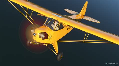 Piper Ne 1 Cub Nc61903 The Fighting Grasshopper For Microsoft Flight Simulator Msfs