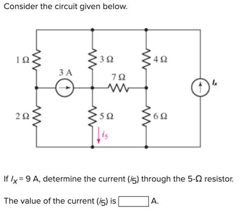 Solved 3nodal Consider The Circuit Given Belowif Ix9a