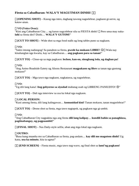 Vlog Script Pdf Vlog Script Pdf