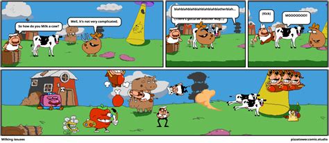 Milking Issuses Comic Studio