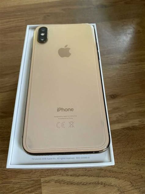 Apple Iphone Xs Gold Gb Eletecnica
