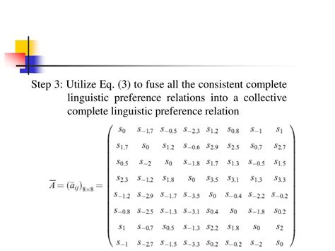 Ppt Incomplete Linguistic Preference Relations And Their Fusion Powerpoint Presentation Id