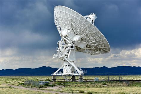 The Karl G Jansky Very Large Array Located On The Plains Of San