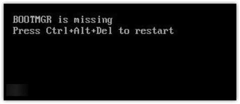 How To Fix The Bootmgr Is Missing” Error In Windows