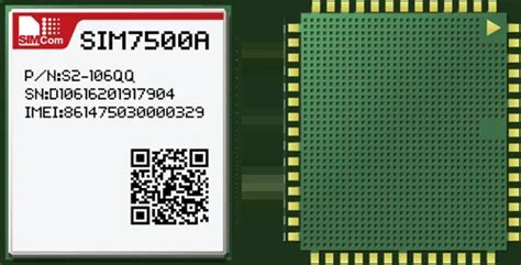 Simcom 4g Lte Module Sim7500a Pcie Sim7500j Pcie Sim7500e Pcie For North America Europe Japan