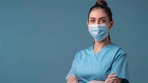 Physicist Isolated On Flat Color Background Premium Ai Generated Image