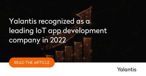 yalantis ranked among best iot app development providers