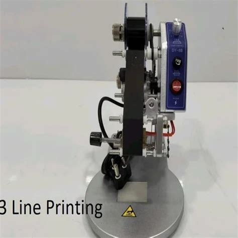 Manual Ribbon Batch Coding Machine 3 Line At ₹ 4100piece Coding