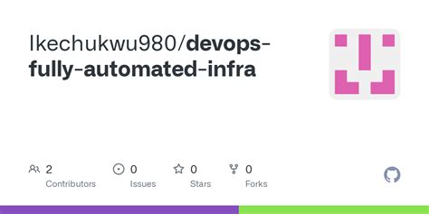 GitHub Ikechukwu Devops Fully Automated Infra