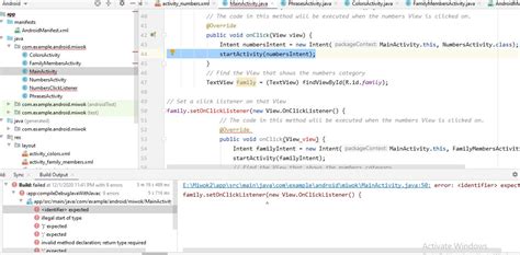 Use Onclicklisteners For All Categories Oncreate Method In Mainactivityjava · Github