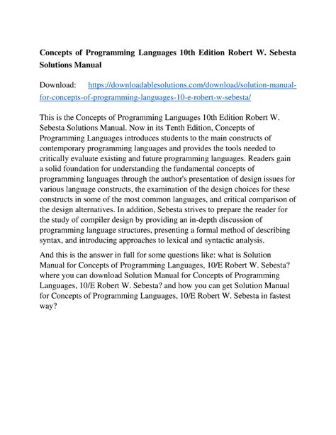 Conceptsofprogramminglanguages 10theditionrobertw 180731192756