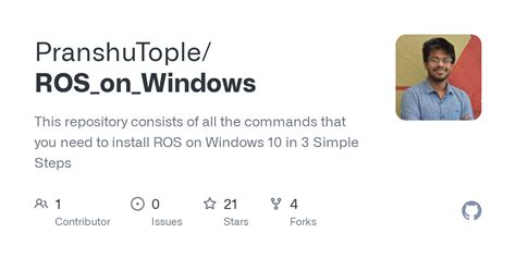 Github Pranshutoplerosonwindows This Repository Consists Of All The Commands That You Need