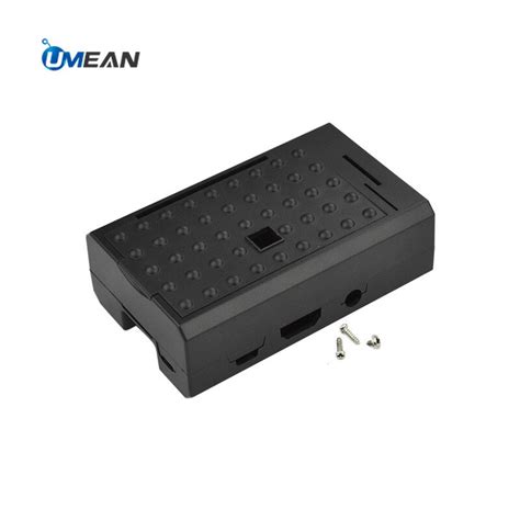 Premium Abs Black Raspberry Pi 3 Model B B Case Vicedeal