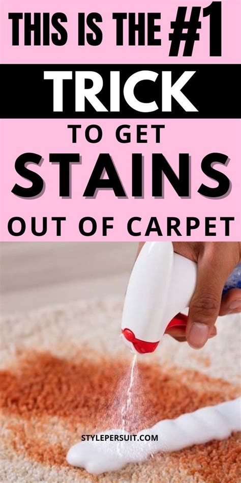 How To Get Stains Out Of Carpet Effective Ways T Remove All Stains Easily Stains Carpet