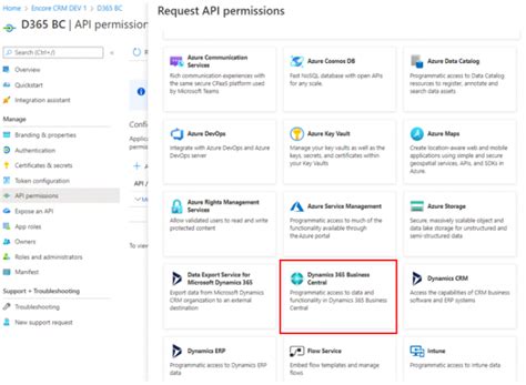 Odata Service Principal Authentication For Business Central Encore