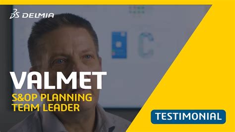 Supply Chain And Operations Planning Valmet And Delmia Youtube