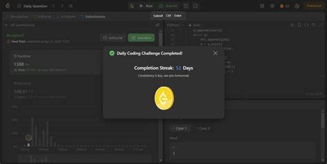 Neel Patel On Linkedin 100daysofcode Coding Programming Leetcode