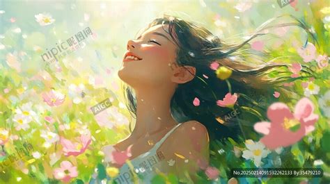 Ai创作图唯美少女与花系列 春天少女插画 唯美花下少女 唯美女孩壁纸 唯美花儿少女 唯美美女插图 唯美意境少女插画 轻松好心情的女孩插画 沐浴阳光的女孩 梦幻少女插画 唯美女孩插画 唯美春风
