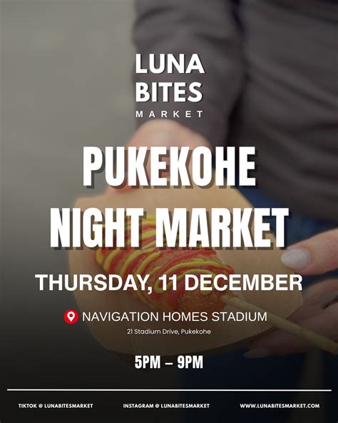 Luna Bites Market Auckland