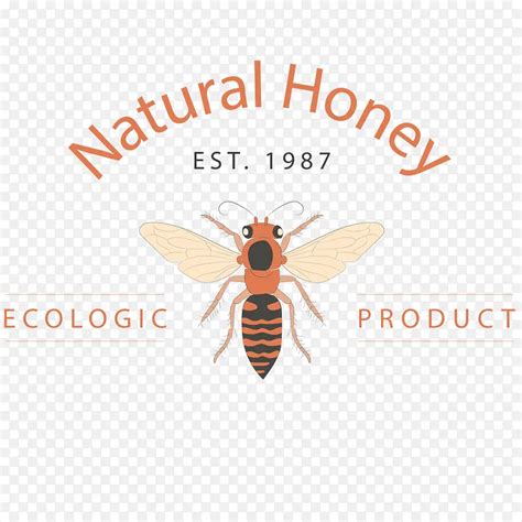 手绘有机蜂蜜标志矢量PNG图片素材下载 图片编号qnbnwreq 免抠素材网