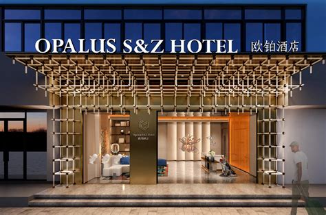 酒店门头装修效果图及设计说明 酒店装修指南 成都朗煜公装公司