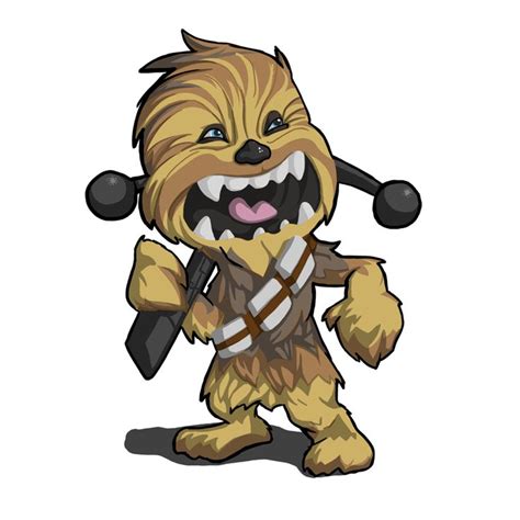 Just A Babe Chewie By DouggieDoo On DeviantArt Star Wars Drawings Chewbacca Chewie