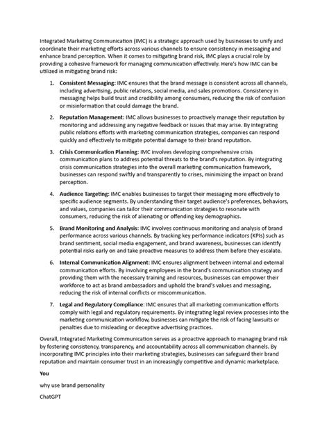 Integrated Marcomm Pdf Brand Augmented Reality