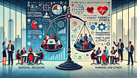 Balancing Fairness And Rationality In Organisational Decisions