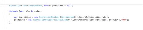 Creating A Business Rule Engine Using Dynamic Expression Predicates With C