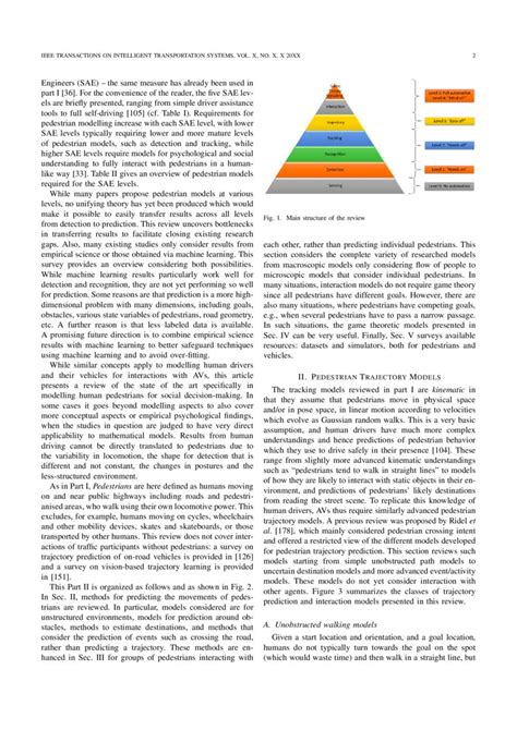 Pedestrian Models For Autonomous Driving Part Ii High Level Models Of Human Behaviour Deepai