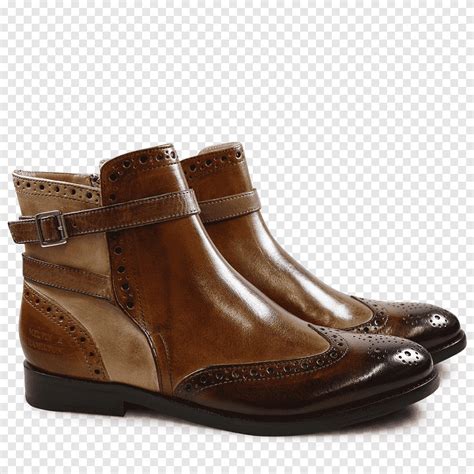 بوت هاميلتون بلو بوتينا من الجلد ، بوت أزرق بني Png