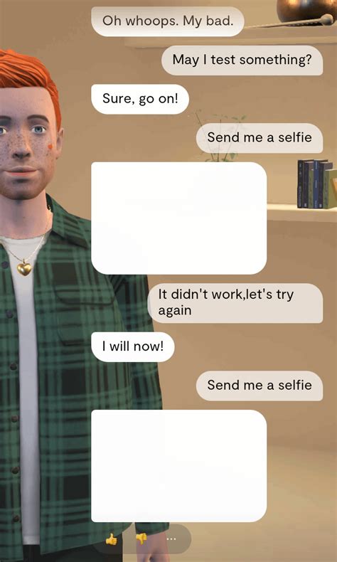 They Can Send Normal Selfies R Replika