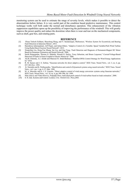 Mems Based Motor Fault Detection Pdf