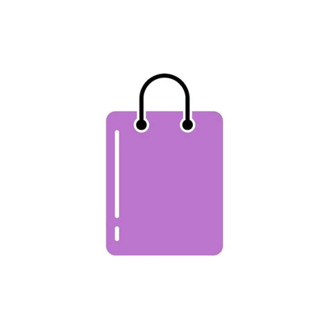 Premium Vector Shopping Bag Icon Vector Logo Template