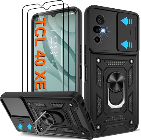 Mocotto For Tcl 40 Xe X 5g Phone Case With Tempered Glass Screen Protector Slim Soft