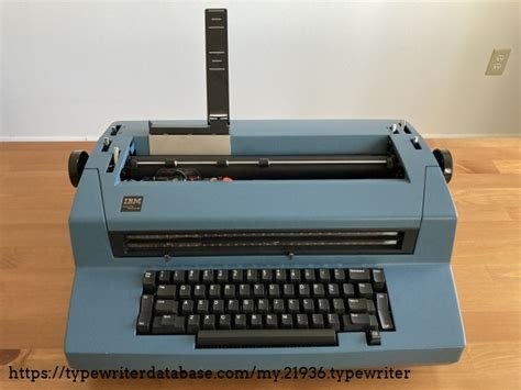 IBM Correcting Selectric III On The Typewriter Database