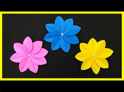 Comment Faire Une Fleur En Papier Instructions 3 Manières De Faire