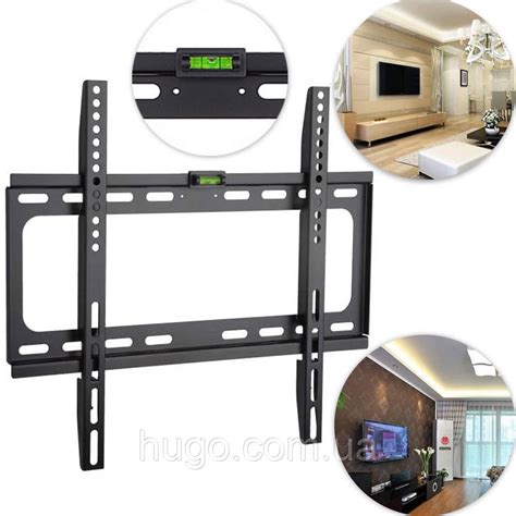 Кронштейн настенный для ТВ 26 55 до 50кг V5 Настенное крепление для Tv Крепеж для